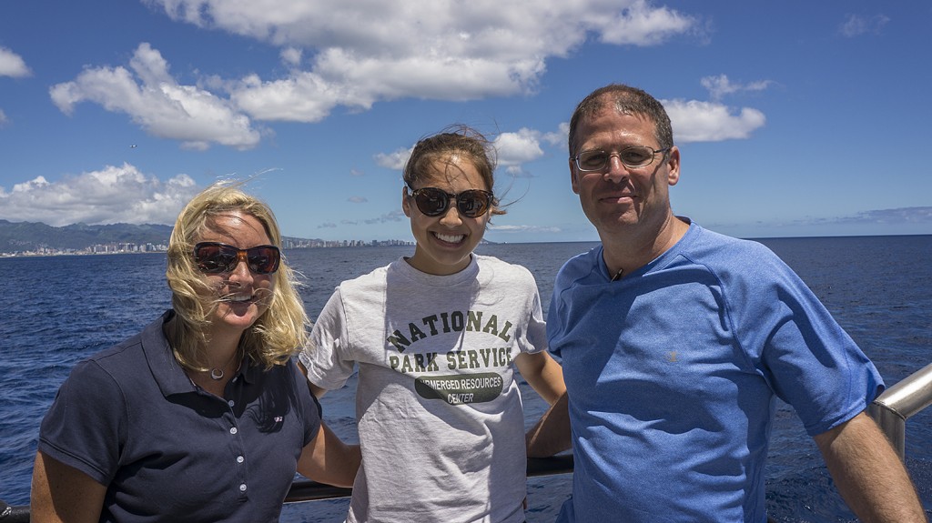 NOAA archaeologist Kelly Gleason, VALR Chief of Cultural and Natural ...